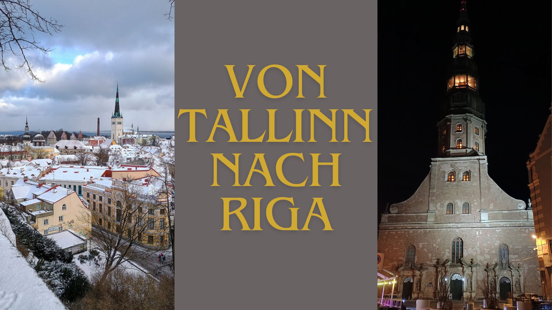 Von Tallinn nach Riga - Julia Pracht